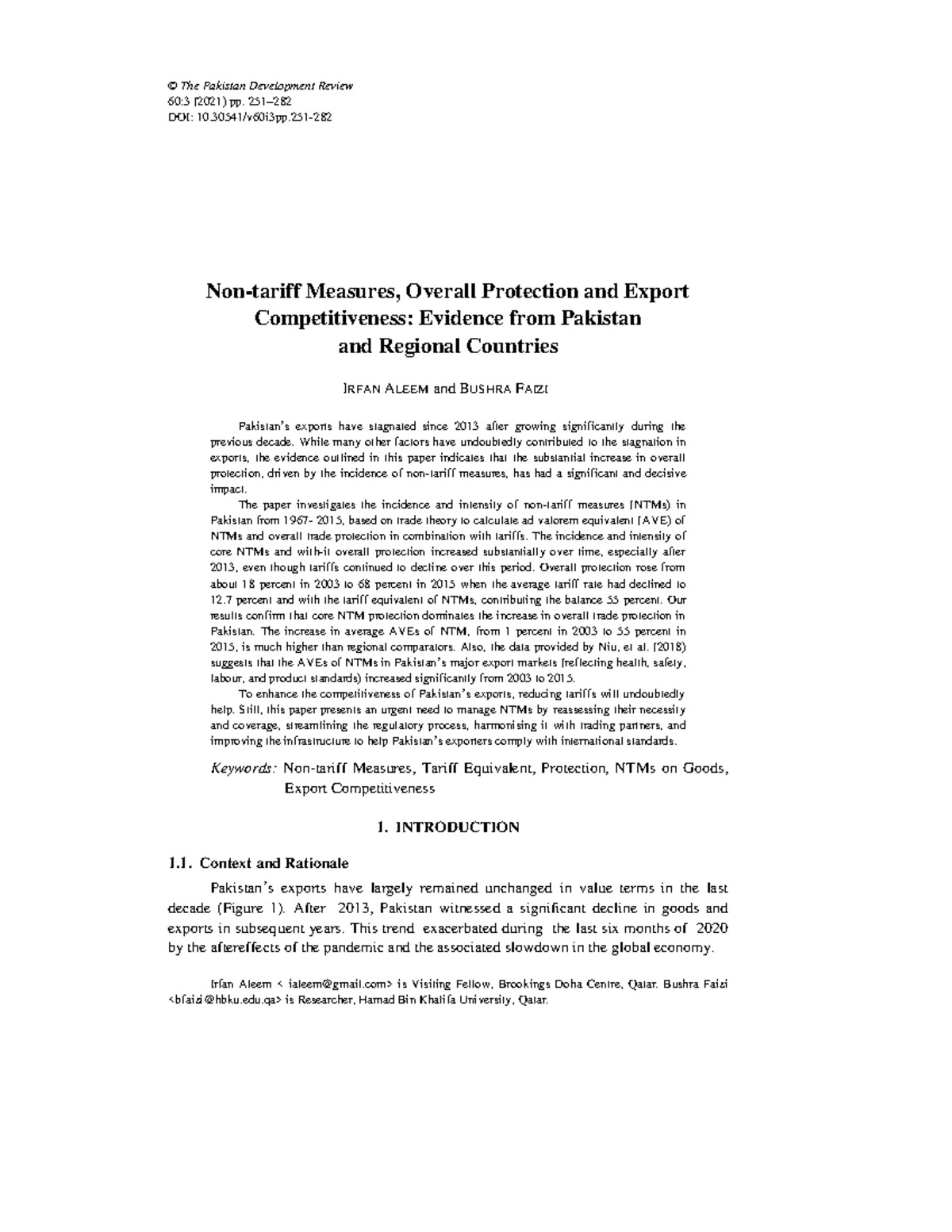 2907 2907 1 PB - MATEMATICA - © The Pakistan Development Review 60:3 ...