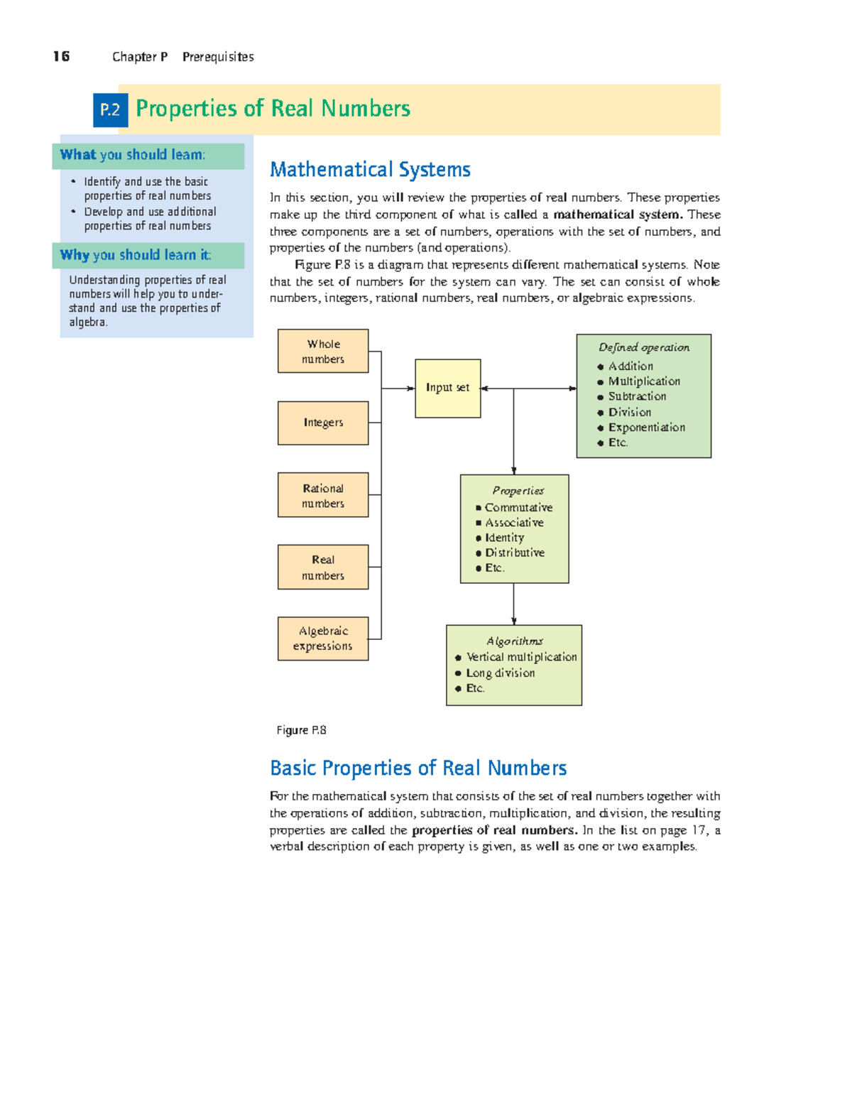 Properties of real numbers - These properties make up the third ...