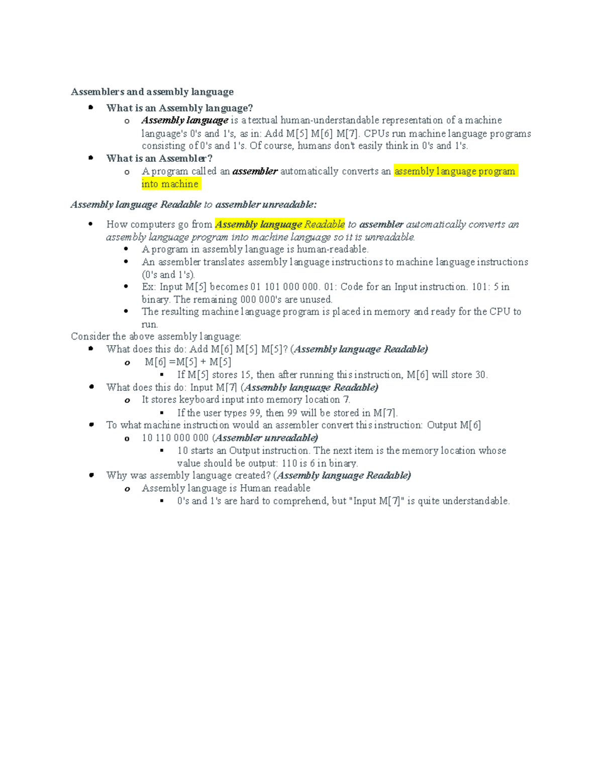 17 Programming Assembly Language Assemblers And Assembly Language