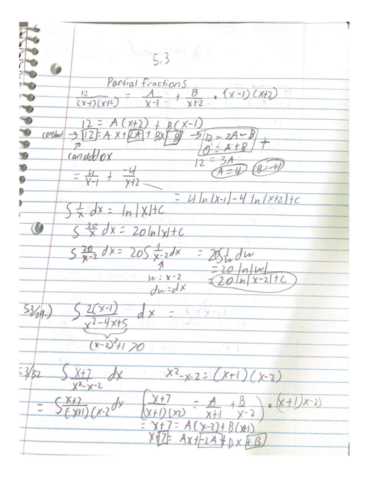 5.3 Lesson notes for Calc II - MAT 292 - Studocu
