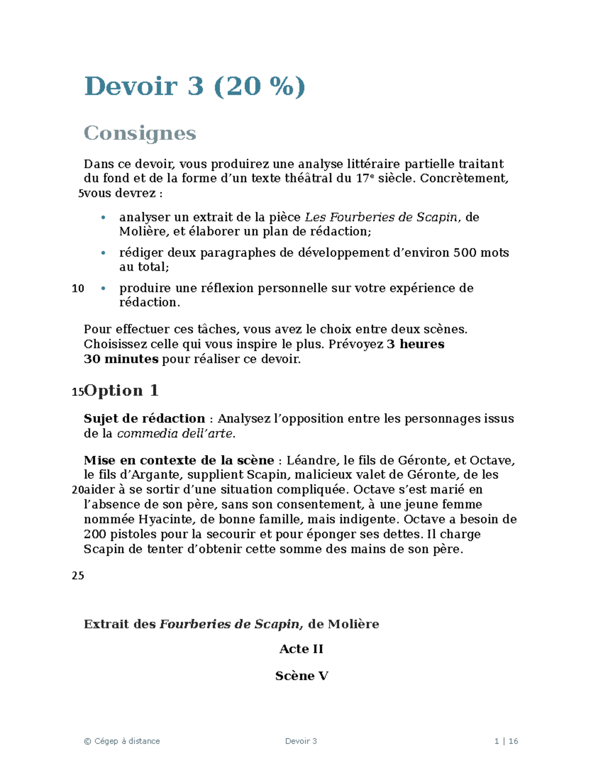 601-101-MQ dev 03AB - devoir - Devoir 3 (20 %) Consignes Dans ce devoir ...