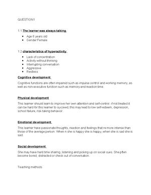 THE Development AND Impact OF Tropical Cyclones - Table of Contents 1 ...