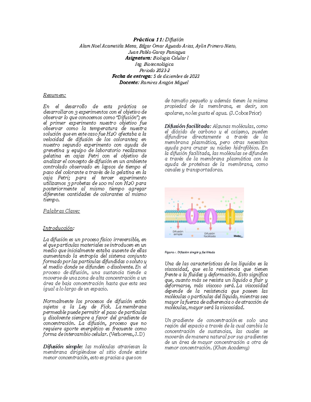Practica - Difusion - Práctica 11 : Difusión Alam Noel Acametitla Mena ...
