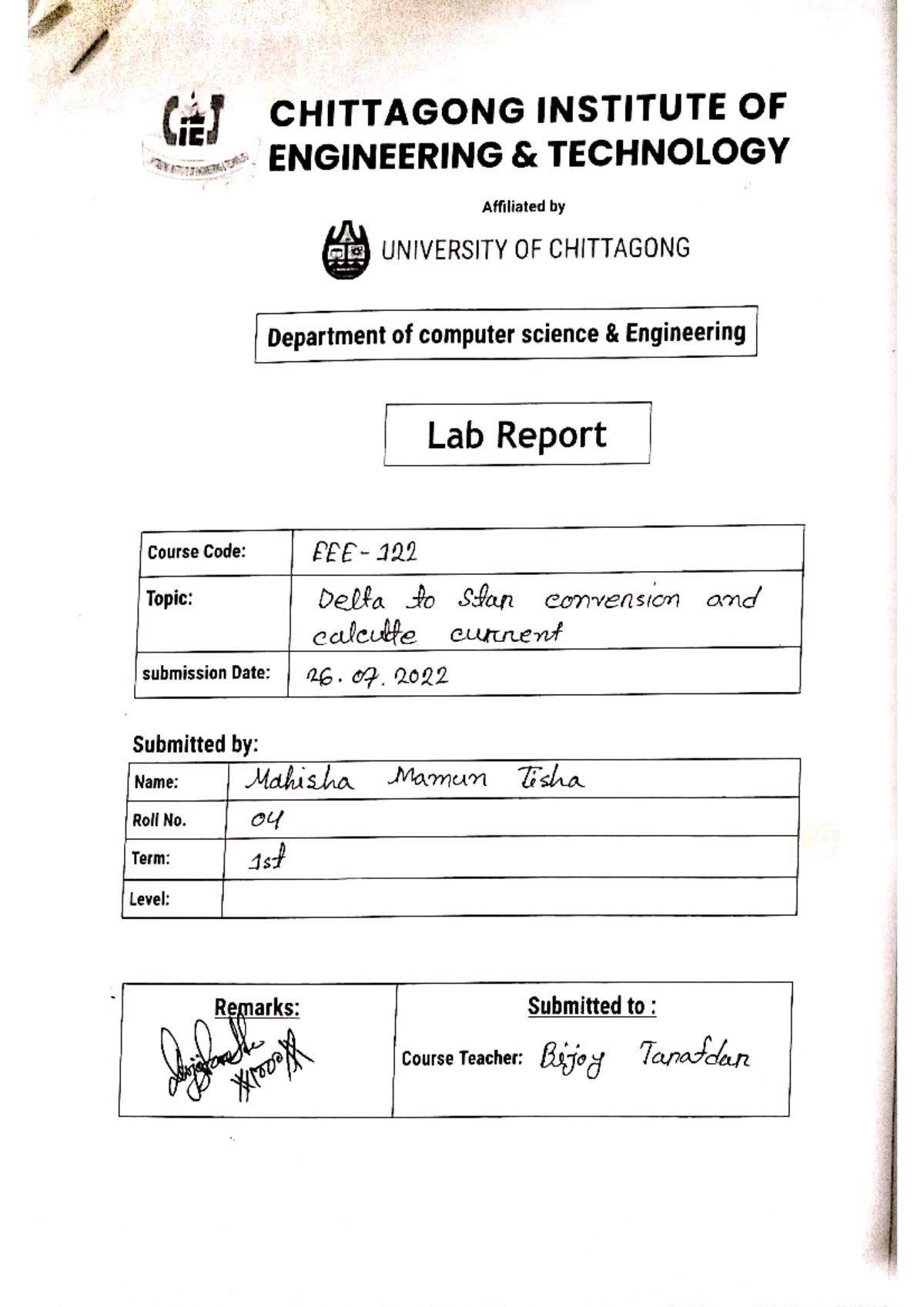 EEE lab reports - Software Engineering lab - Studocu