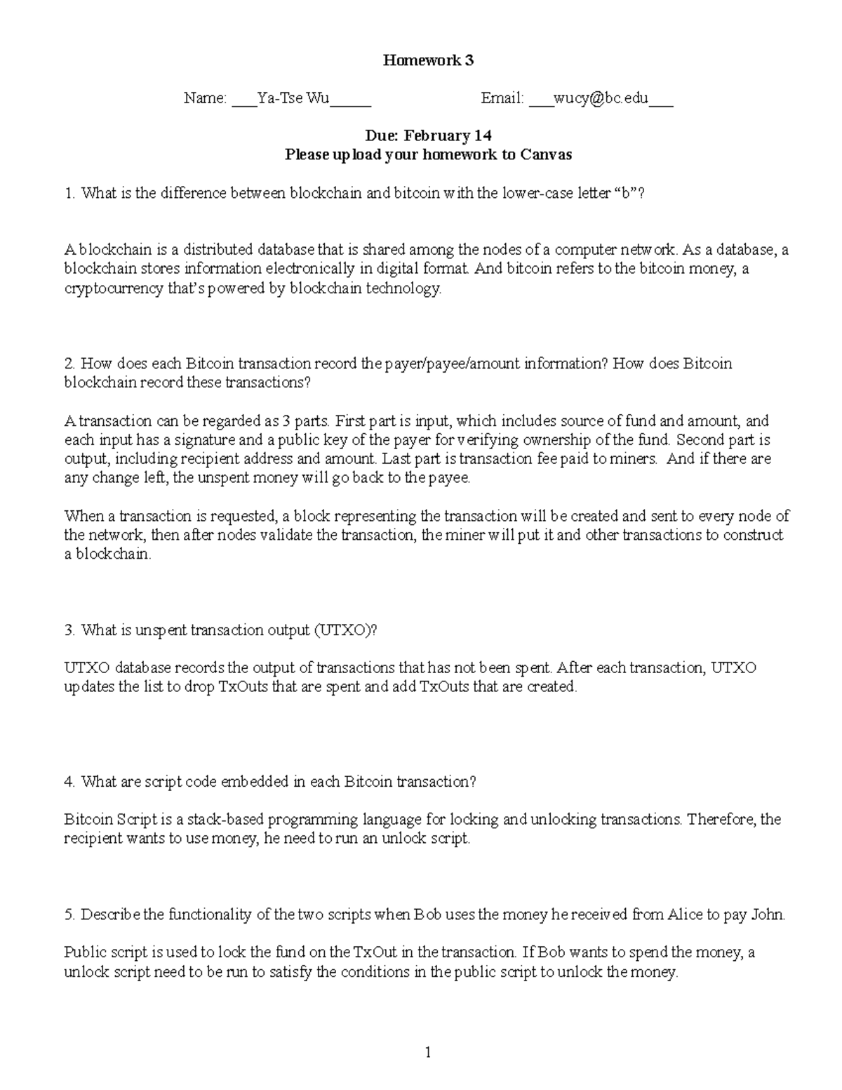 Homework 03 - Fintech - MFIN770401 - Studocu