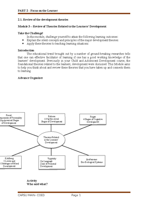Module 1 Structure of English pdf - MODULE 1 LEARNING THE PARTS OF ...