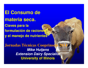 Basic Nutrient Requirements of Beef Cows IFAS - AN Basic Nutrient ...