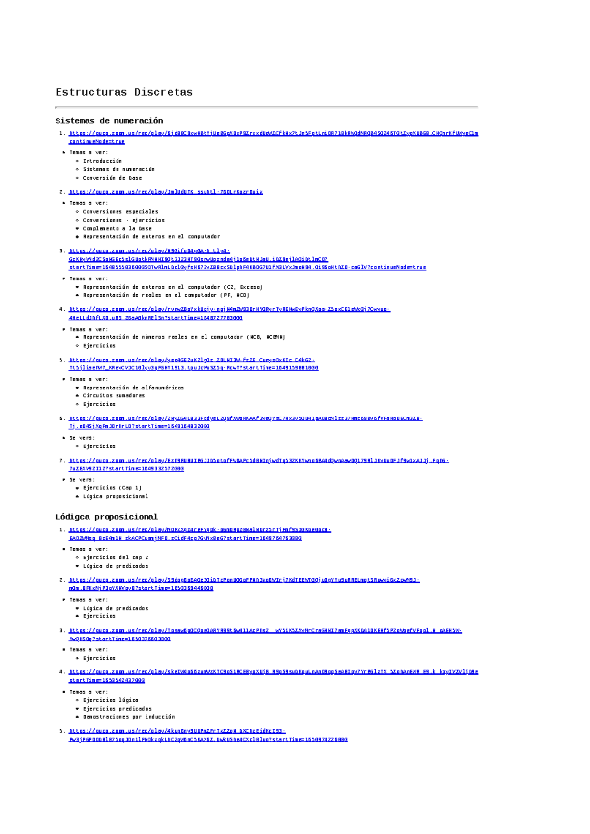 Estructuras Discretas - Estructuras Discretas Sistemas de numeración ... Estructuras Discretas - Estructuras Discretas Sistemas de numeración ...
