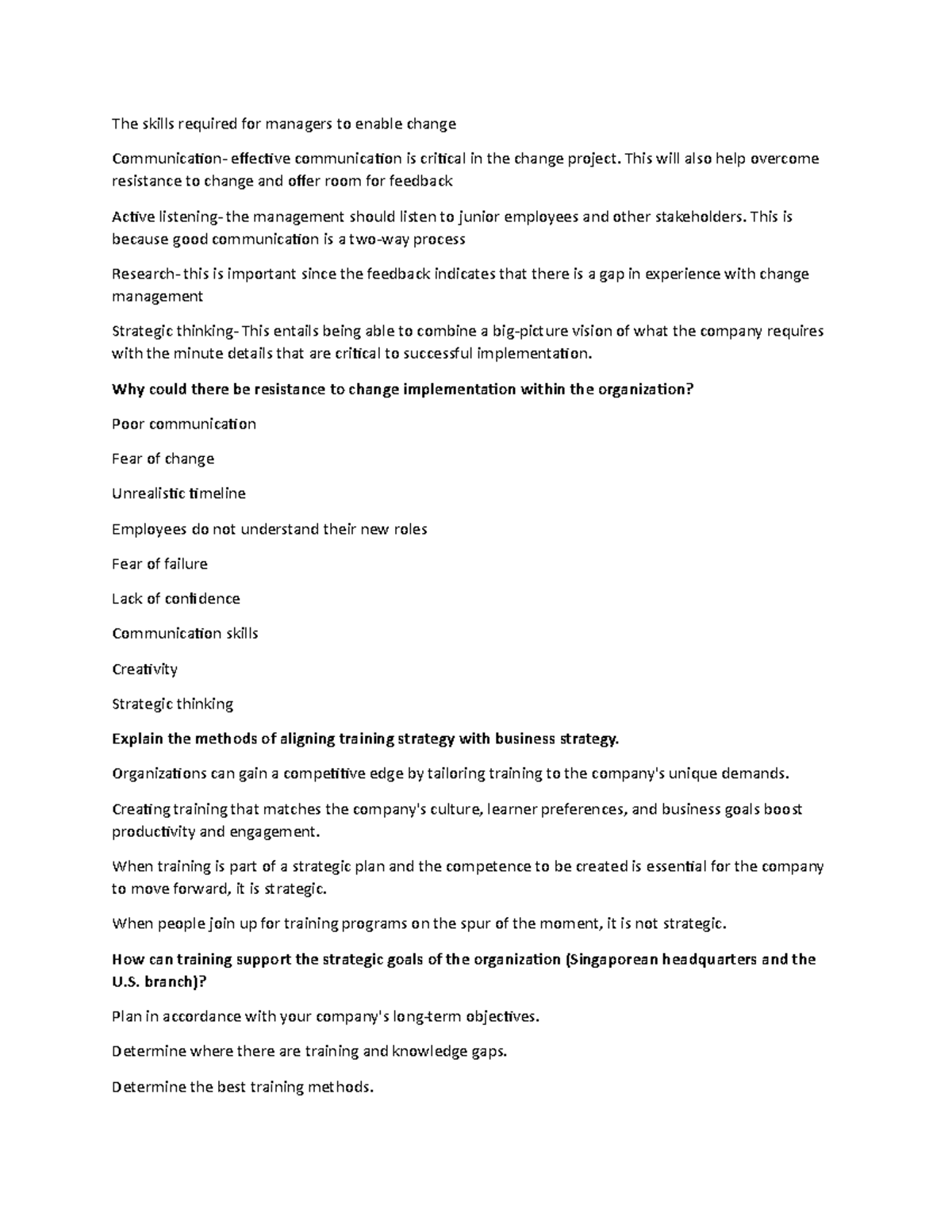 5-2 assignment - rtrtr - The skills required for managers to enable ...