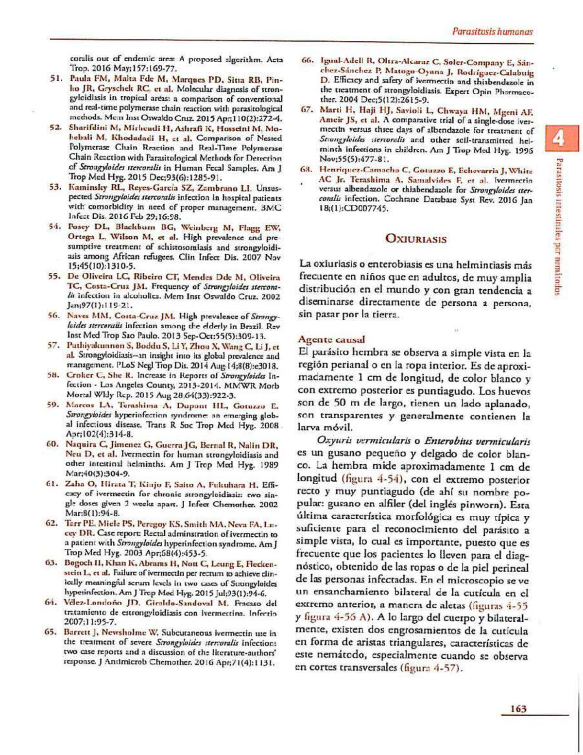 Parásito de oxiuriasis - Medicina - Studocu
