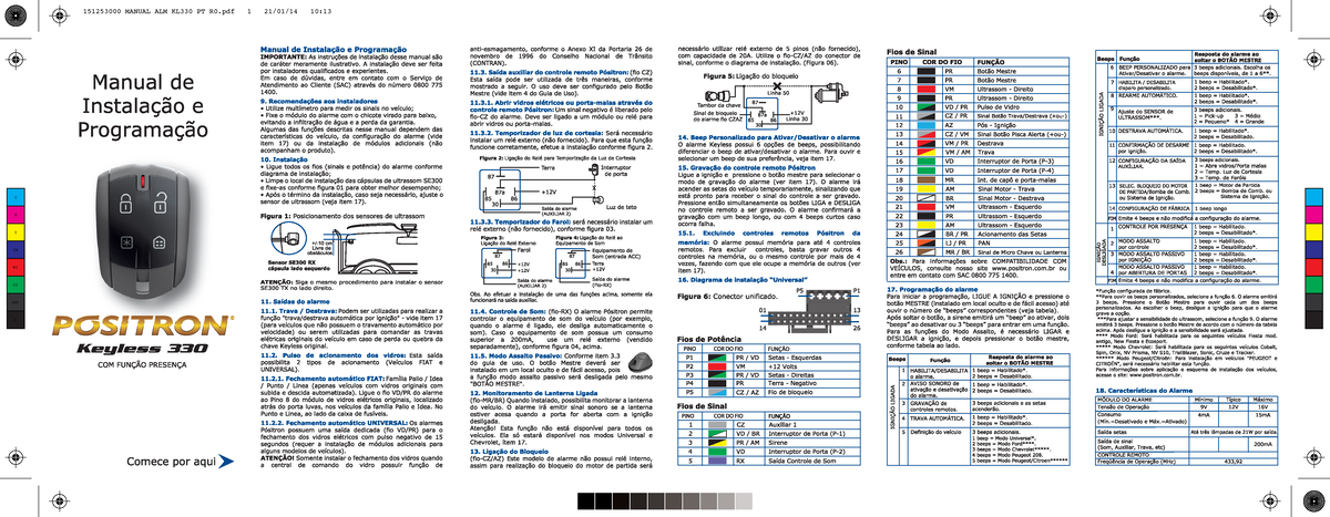 Keyless 330 - Execelente - Conversión de vehículos a gas - C M Y CM MY CY CMY K 151253000 MANUAL ...