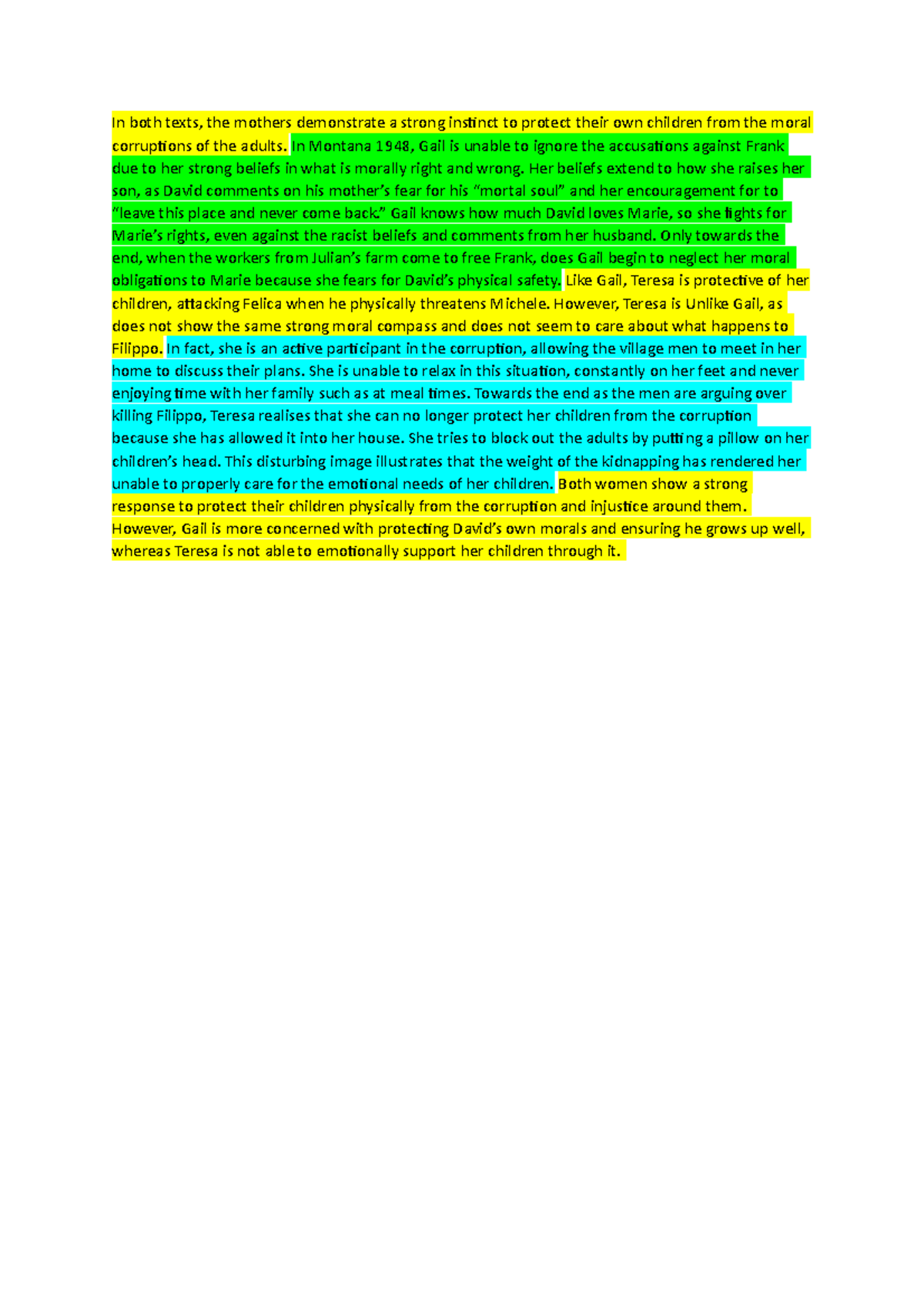 Example%20paragraph - Its a draft paragraph - In both texts, the ...
