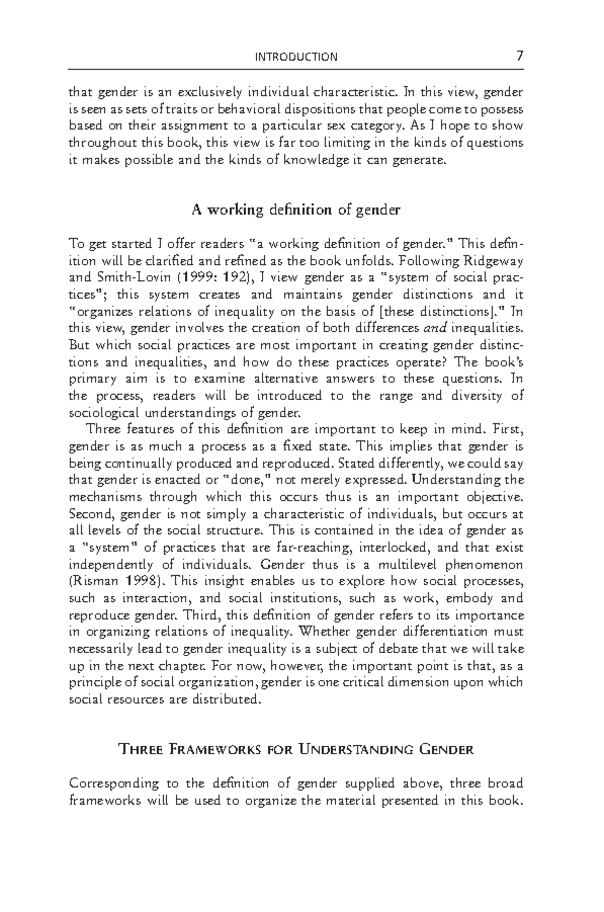 2nd-Readings - Summary Mechanical Engineering - that gender is an ...