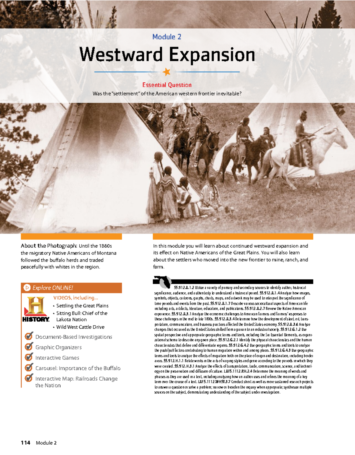 2 - Westward Expansion-2 - Explore ONLINE! VIDEOS, including ...
