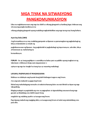 Programa SA Radyo AT Telebisyon - PROGRAMA SA RADYO AT TELEBISYON ...
