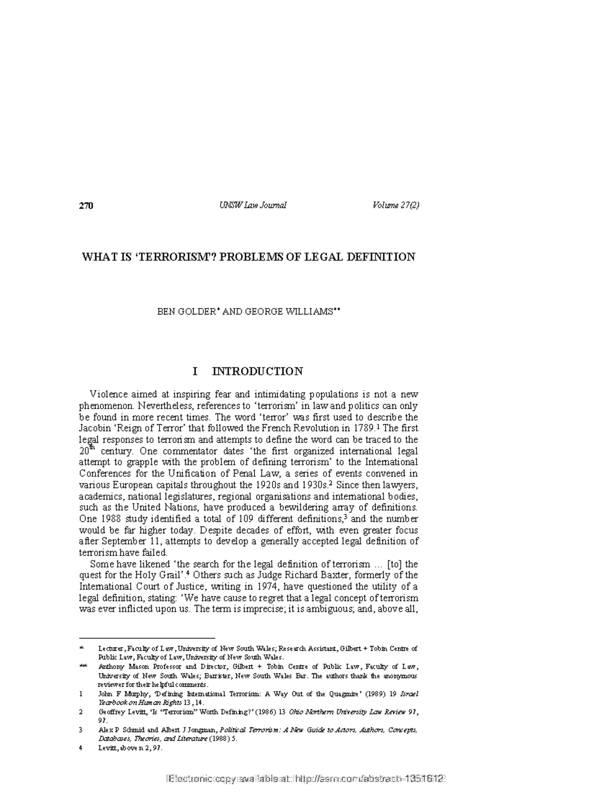 SSRN-id1351612 - Electronic copy available at: ssrn/abstract= 270 UNSW ...