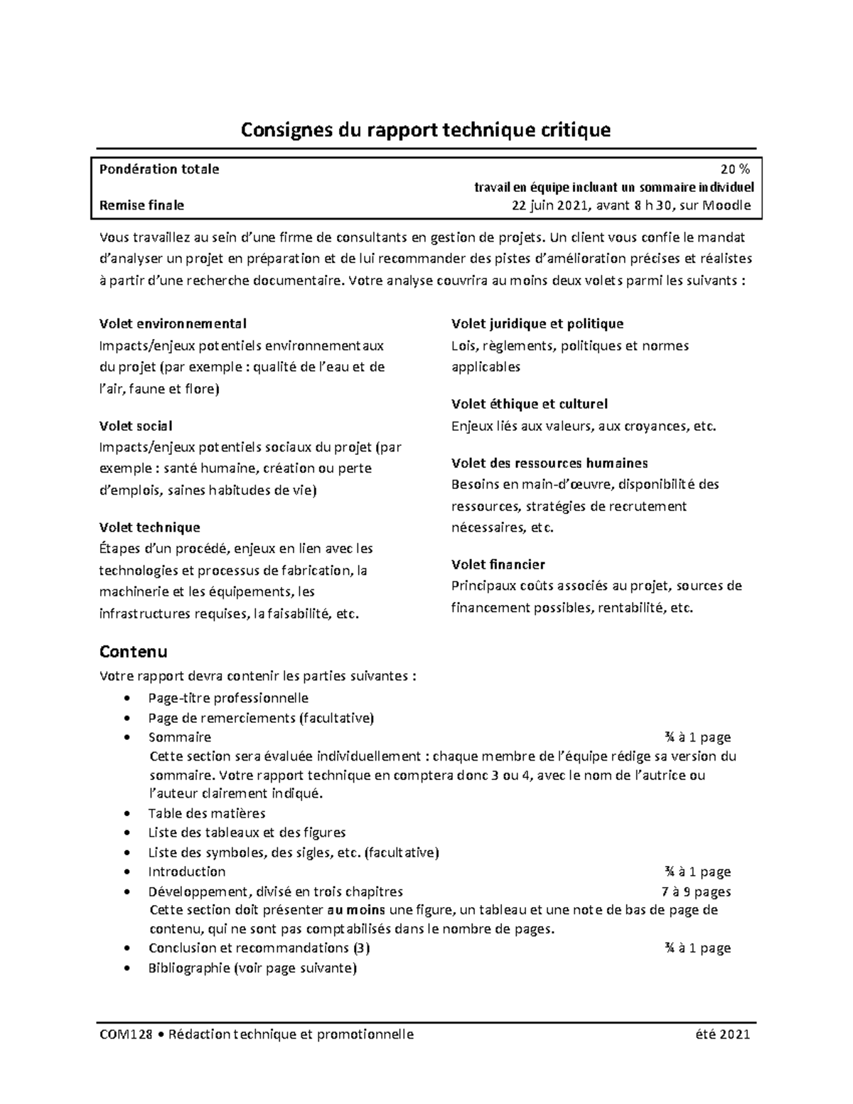COM128 TP3 Etudiants Rapport Technique Consignes v2 - COM128 ...