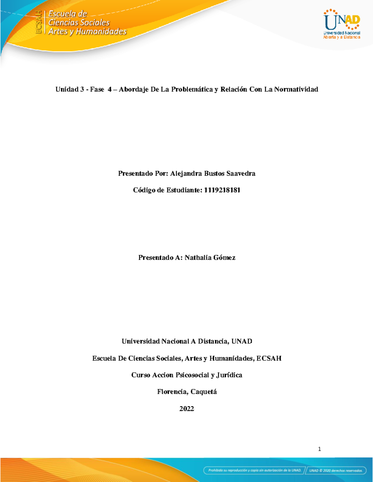 Fase 4- abordaje de problematica y relacion con la normatividad ...