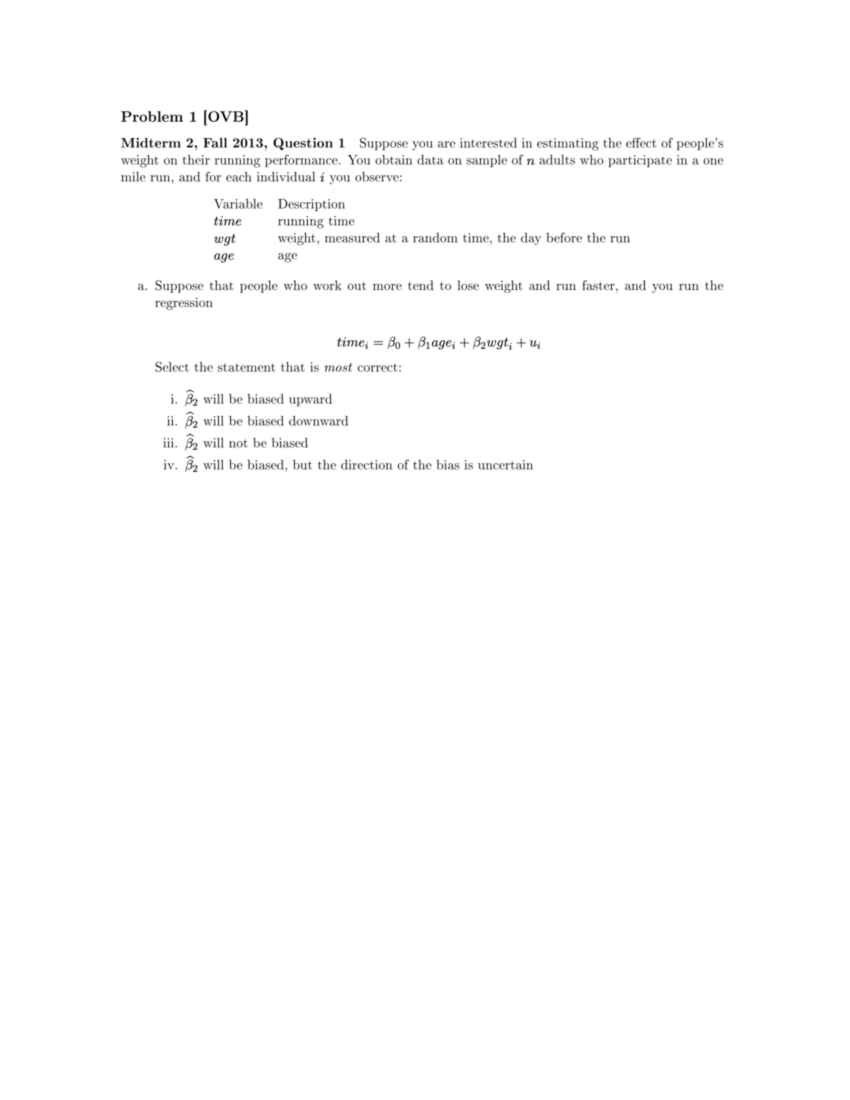 Econ 140 midterm review problems - ECON 140 - Studocu