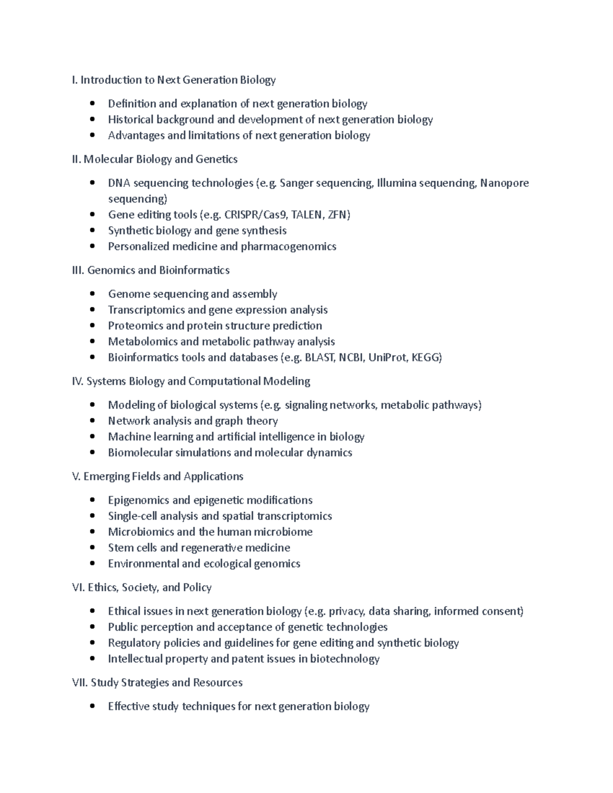 Document 34 - DNA, and more. - I. Introduction to Next Generation ...