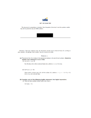 MAT 230 Module FIVE - MAT230 - Studocu