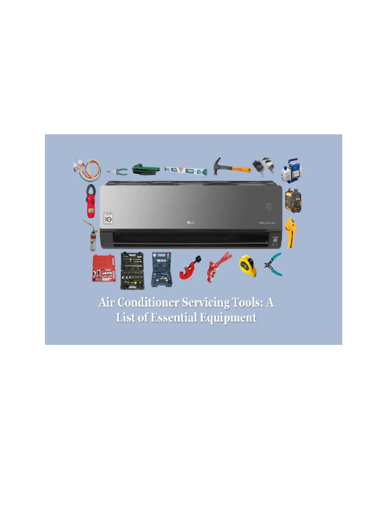 Refrigeration Tools - essential equipment that every air conditioner ...