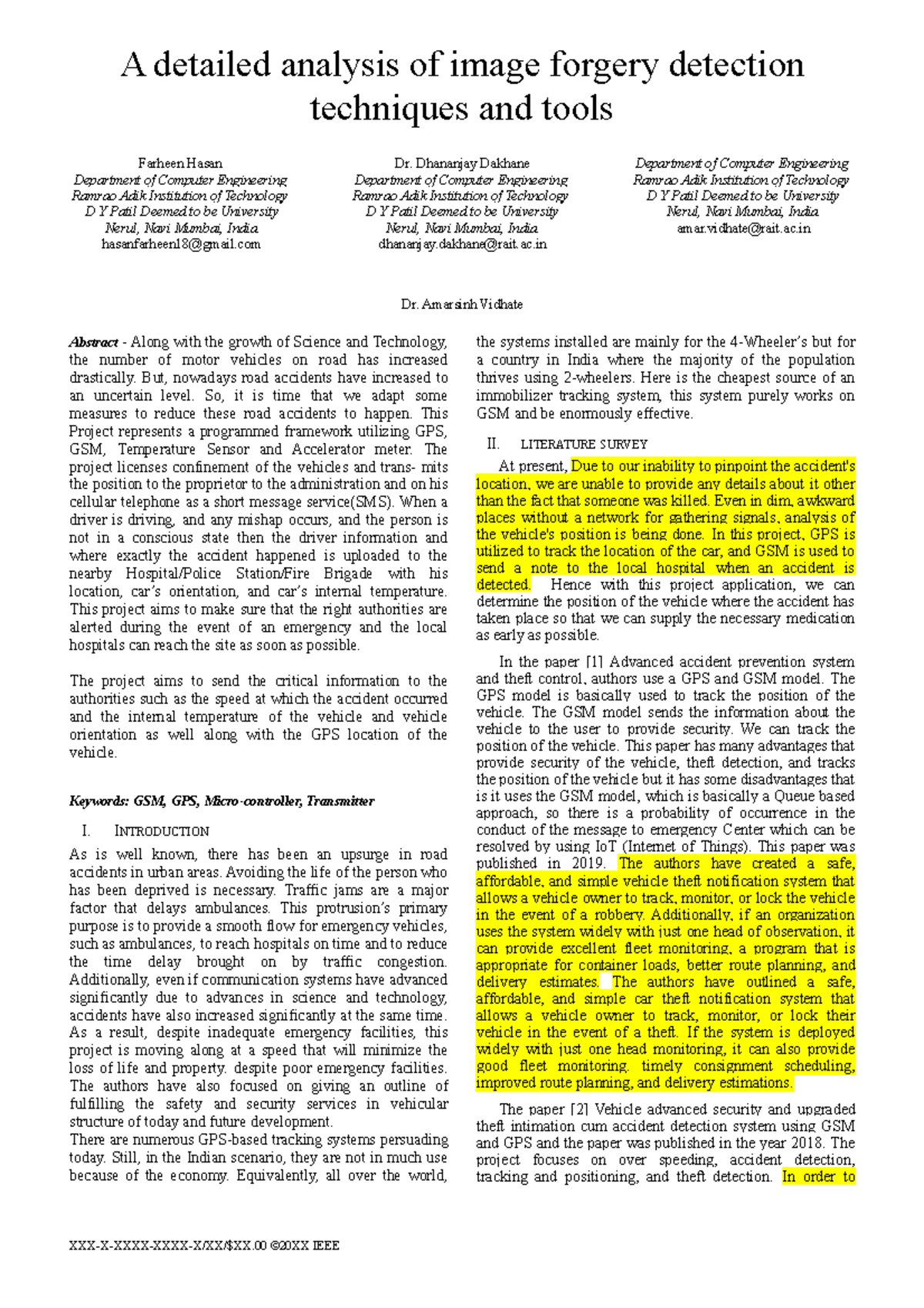 Paper 06 02 2023 - A detailed analysis of image forgery detection ...