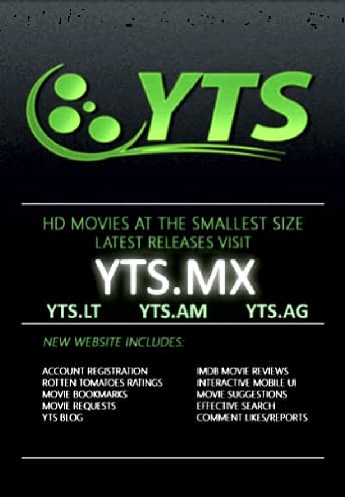 YTS - YTS logo - ####### .. •• • • -~ • • ~-I[) M OVIFS AT Tf iF. SM ...