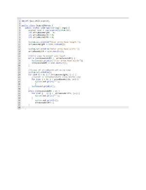 [Solved] Given two input integers for an arrowhead and arrow body print ...