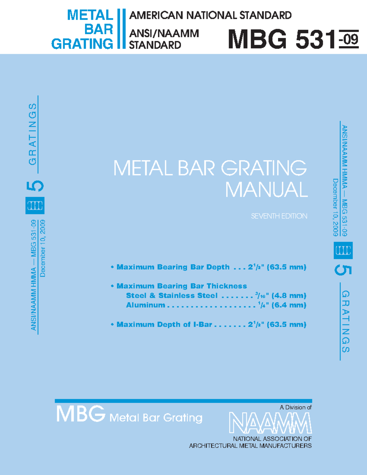 MBG 531-09 - Calculo de pesos de grating - MBG 531 A Division of ...