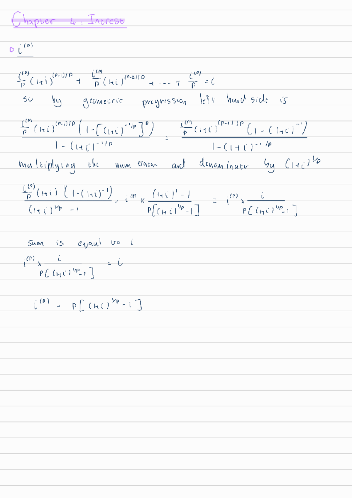 Proofs 240522 001313 - Summary Linear algebra - WTW 211 - Studocu
