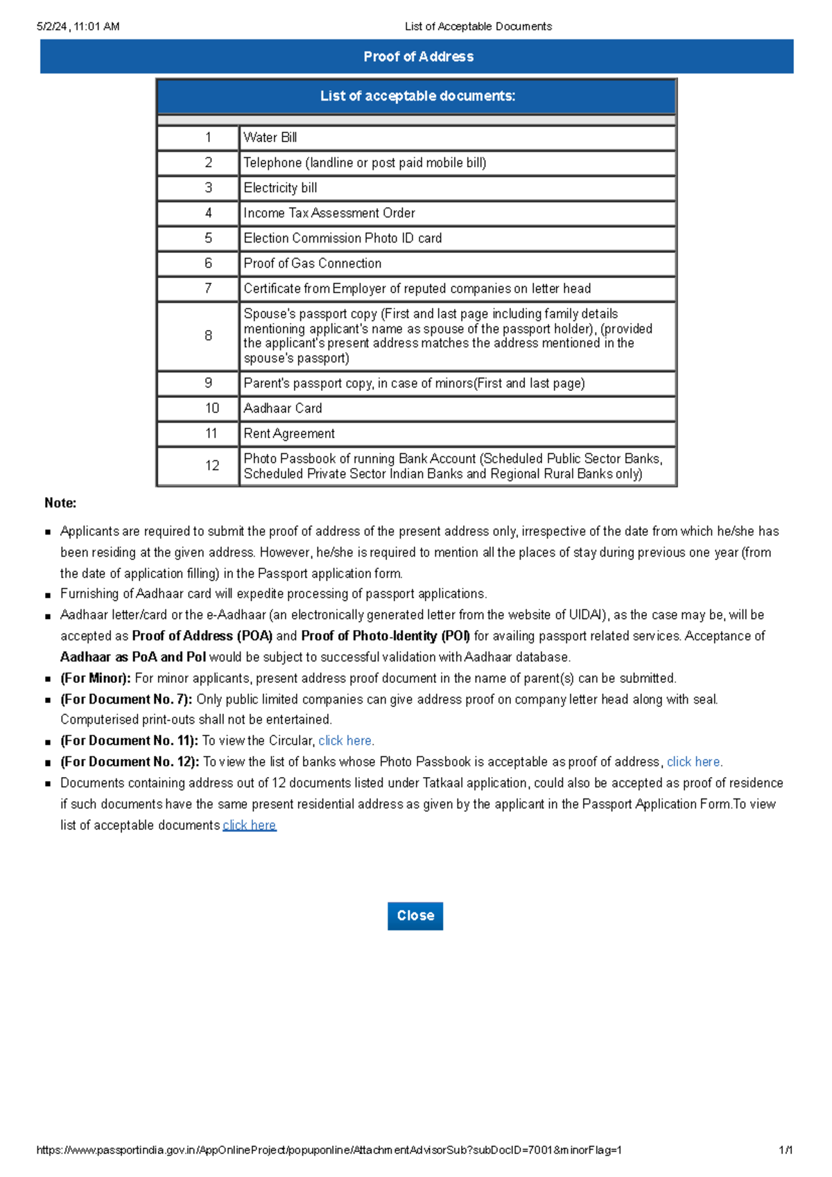 List of Acceptable Documents - 5/2/24, 11:01 AM List of Acceptable ...