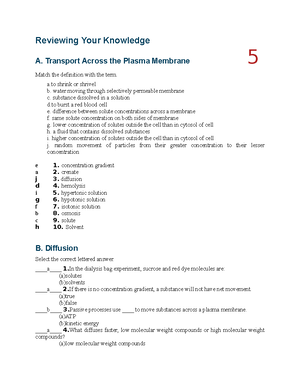 Week 5-Integumentary system lab - BIOS251 OL, Week 5 Lab Name: OL Lab 5 ...