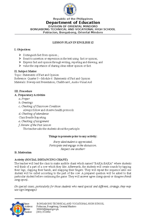 Science 10 MELC 1 - Volcanoes, Epicenters, and Mountain Ranges in the ...