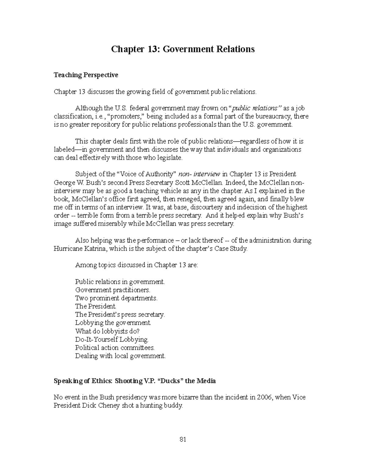 Chapter-13 - notes for chapter 13 of the textbook - Chapter 13 ...