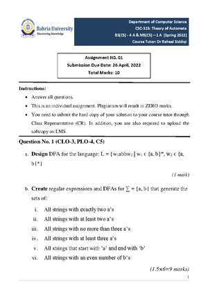 Rec21-sol - Regular Expression assignment - Regular Expressions Solution Exercise 1: Write a ...