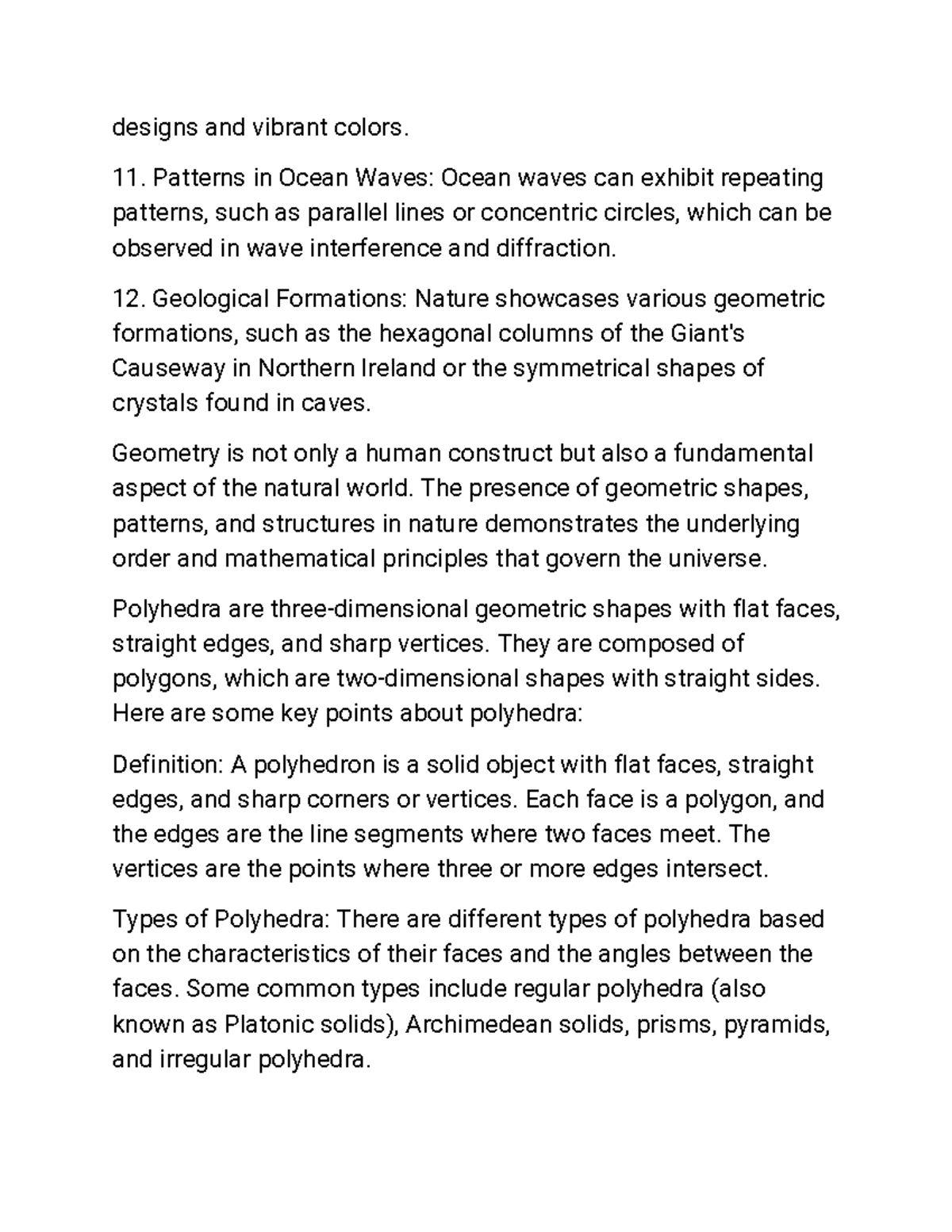 Introduction to Geometry-11 - designs and vibrant colors. Patterns in ...