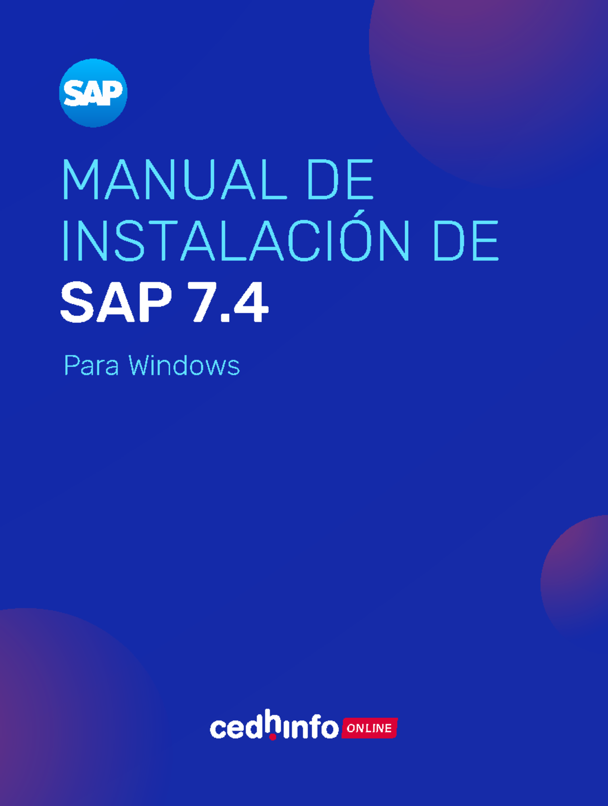 Manual Instalación SAP 7 - MANUAL DE INSTALACIÓN DE SAP 7. Para Windows ...