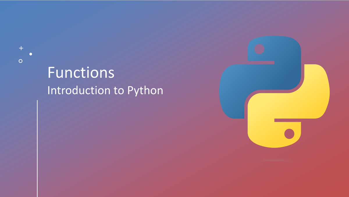 Introduction to Python - Chapter 3 Functions and Packages - Data Scientist at DataCamp Hugo ...