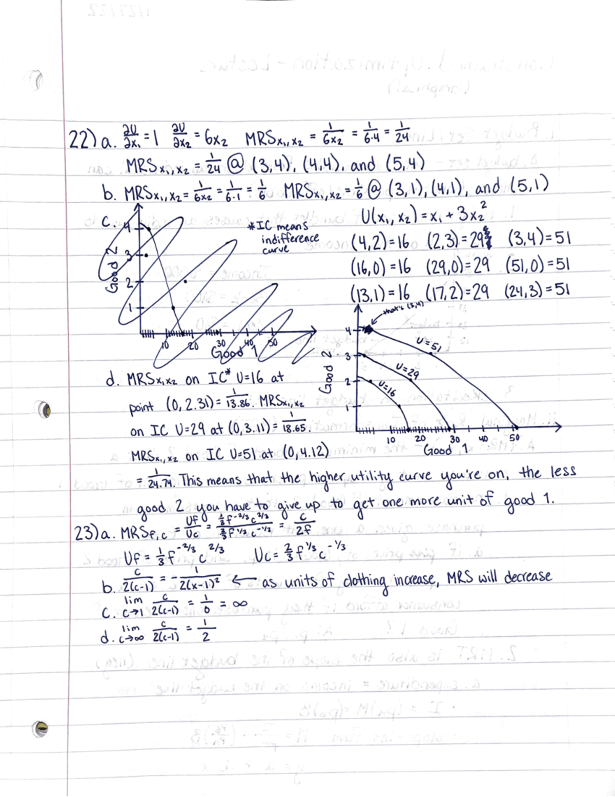 Intermediate Micro Theory PS 2 Long Form - Econ 30010 - Studocu