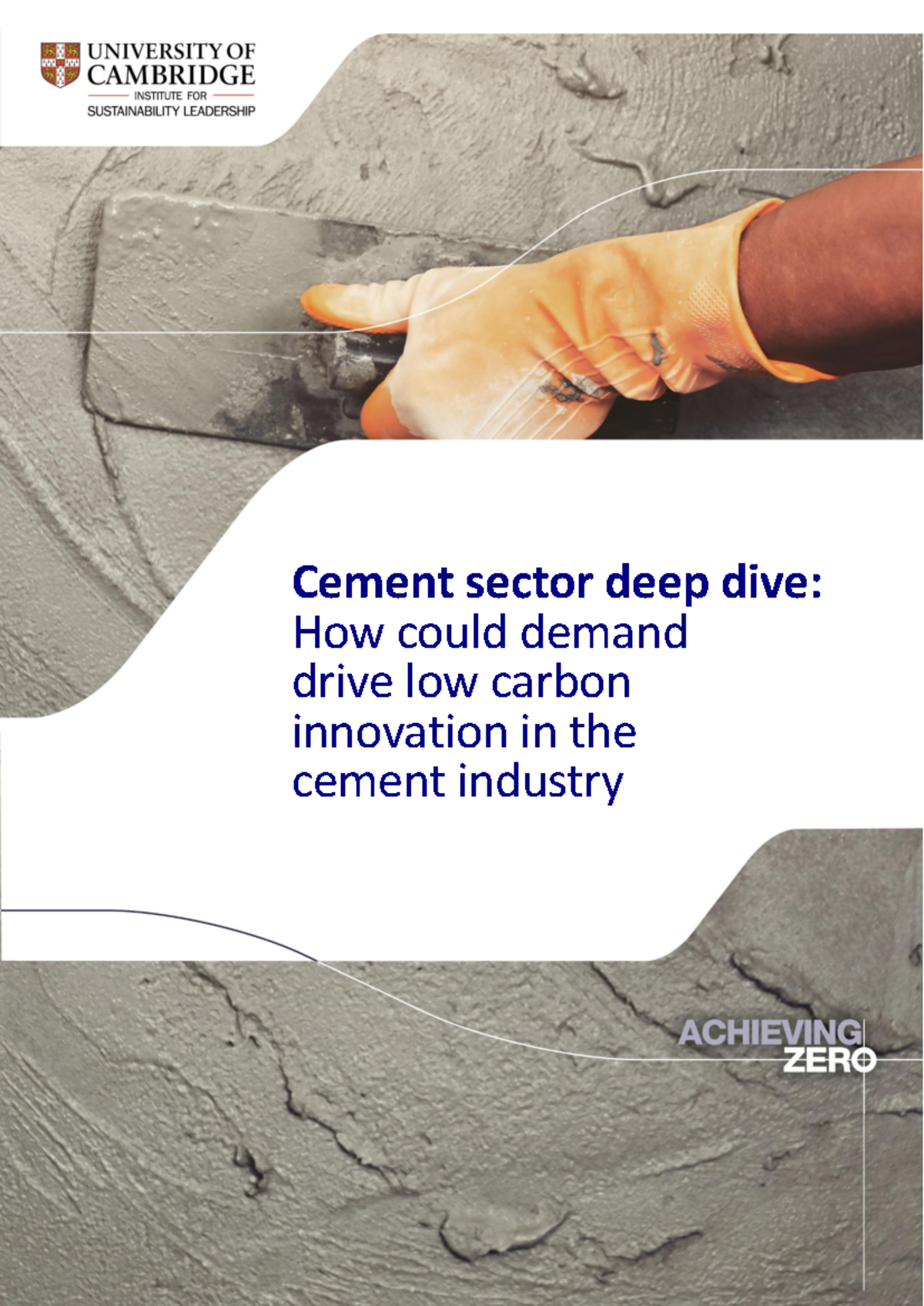 Sectoral case study cement Harvard July23 - How could demand drive low carbon innovation in the ...