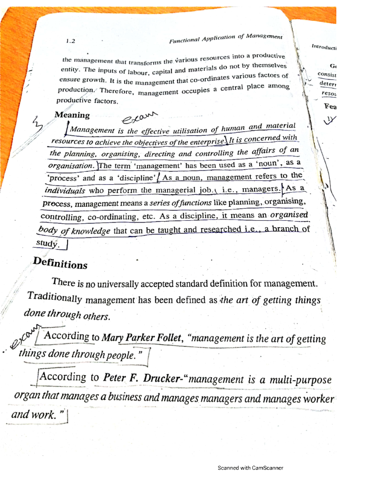 Functional management notes - b.com with computer application - Studocu