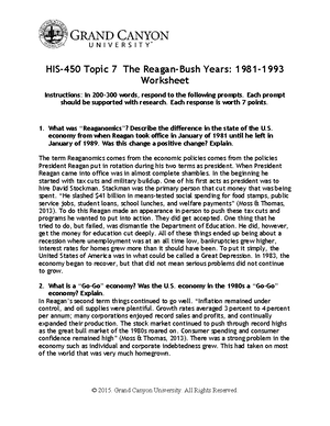 The 1970s Worksheet - There it is - HIS-450 Topic 6 The 1970s :Prelude ...