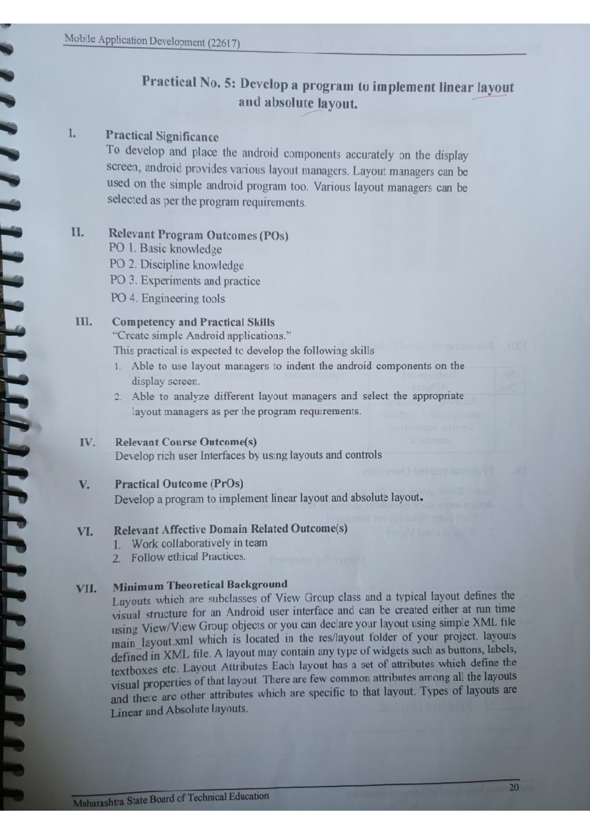 MAD 5 - 32 - practicals - Communication Principles - Studocu