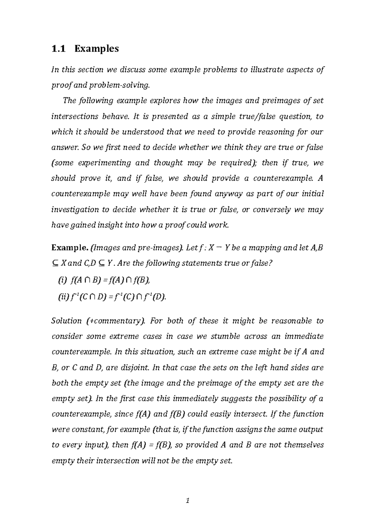 IUM 22 - Examples - 1 Examples In this section we discuss some example ...