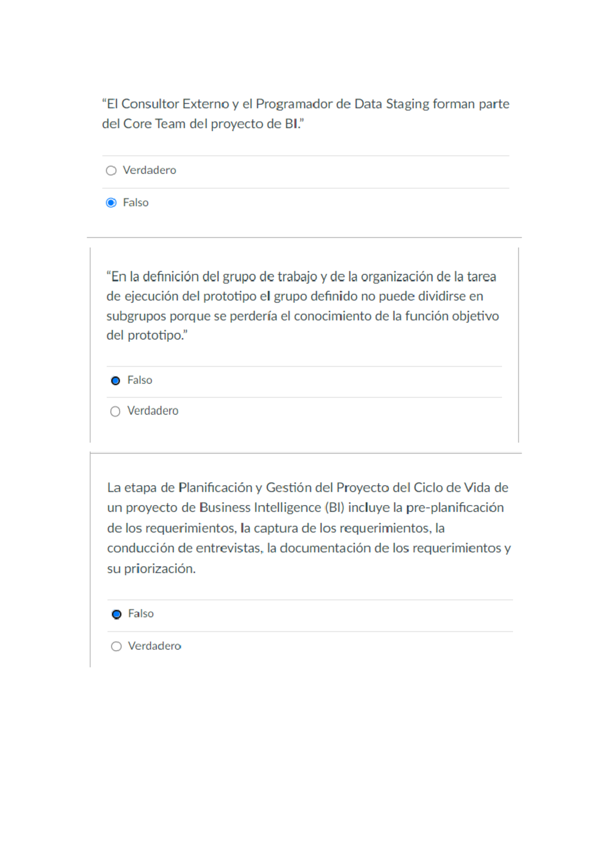 Respuestas correctas tp4 base de datos 2 - Base de Datos II - Studocu