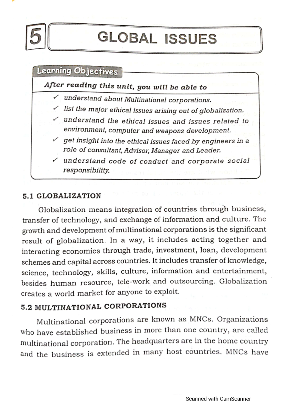 Professional Ethics Unit-5 - Studocu