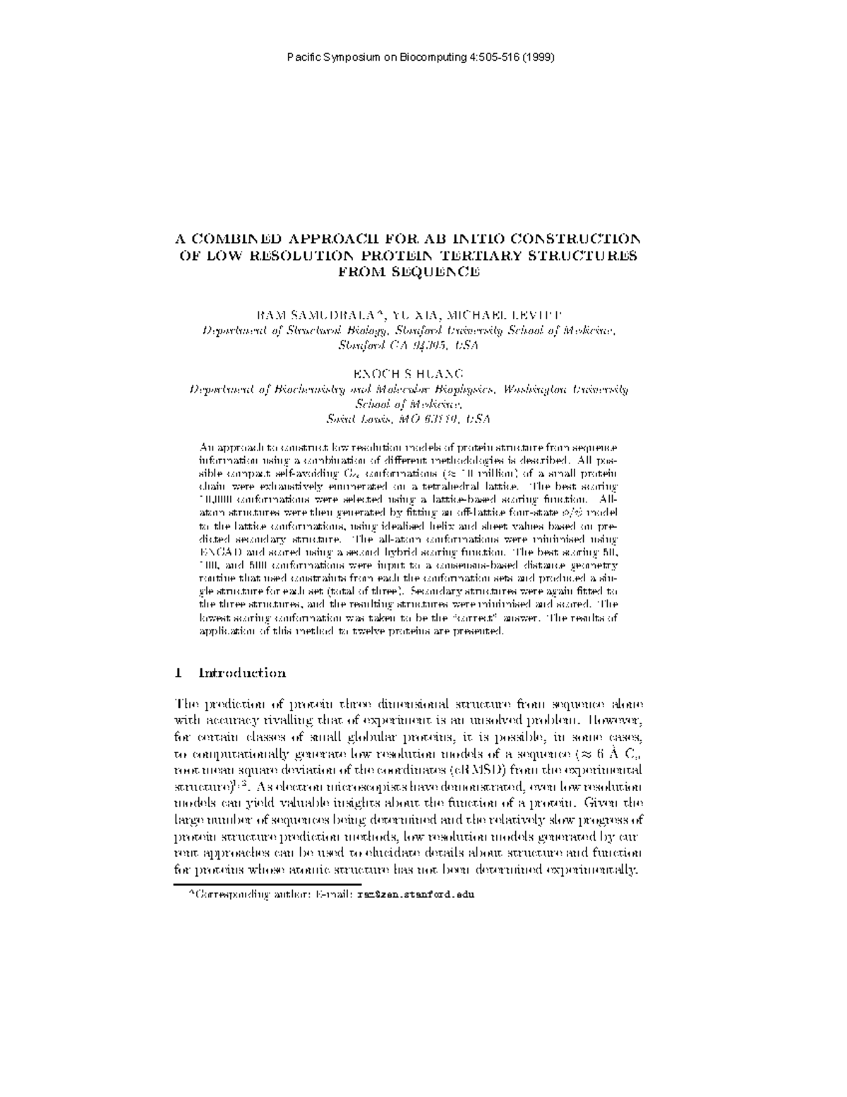 Samudrala - human and anatomy research lab example 1human and anatomy ...