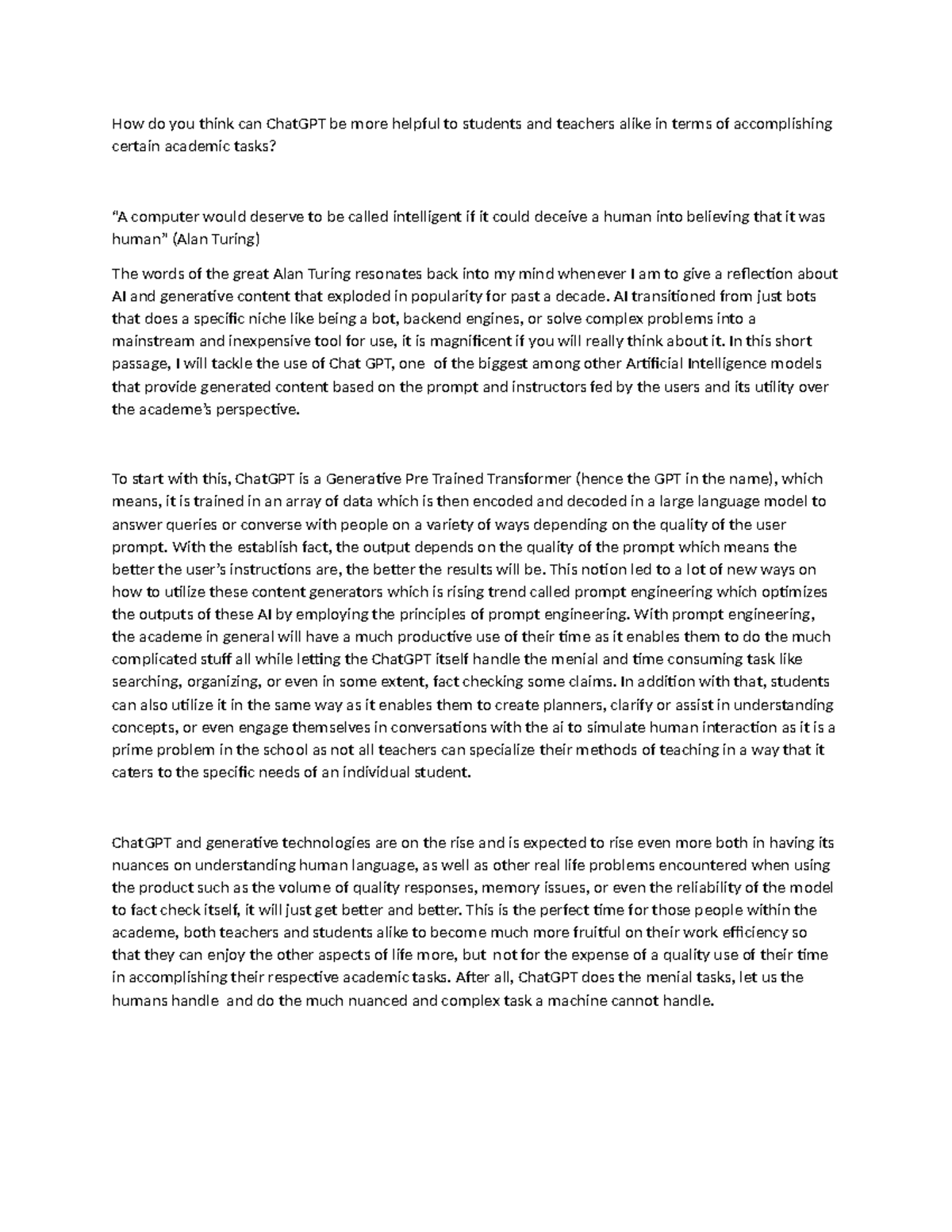 Document (12) - Chatgpt implications to learning of students and ...