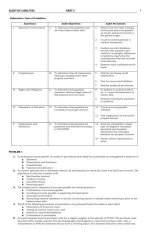 Ilide info 1 audit of inventories - Audit of Inventories I Audit of ...